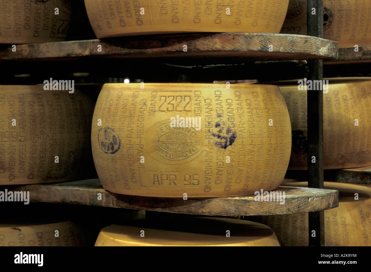 Parmigiano Reggiano cheese Italy Stock Photo - Alamy