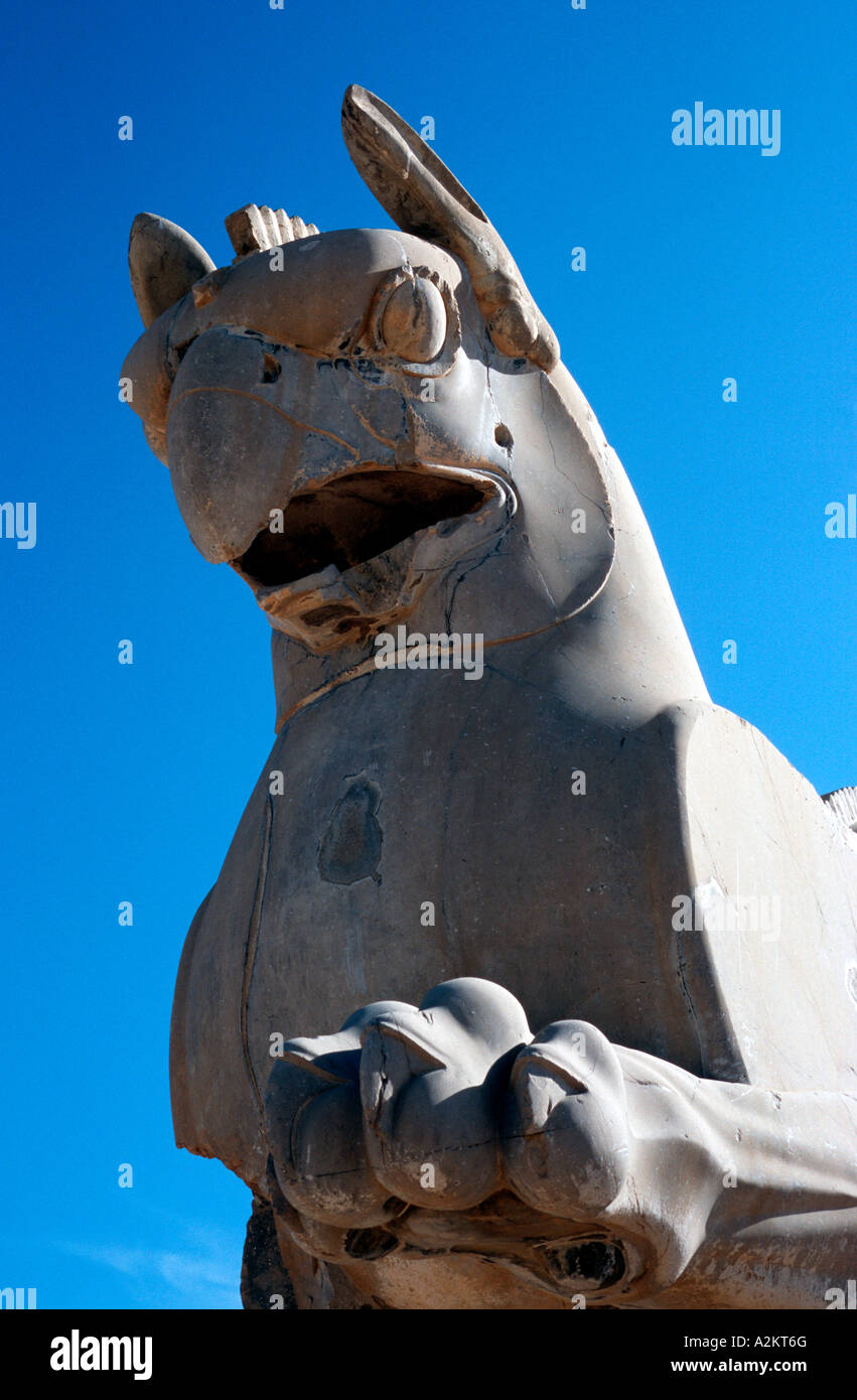Iran persepolis griffin hi-res stock photography and images - Alamy