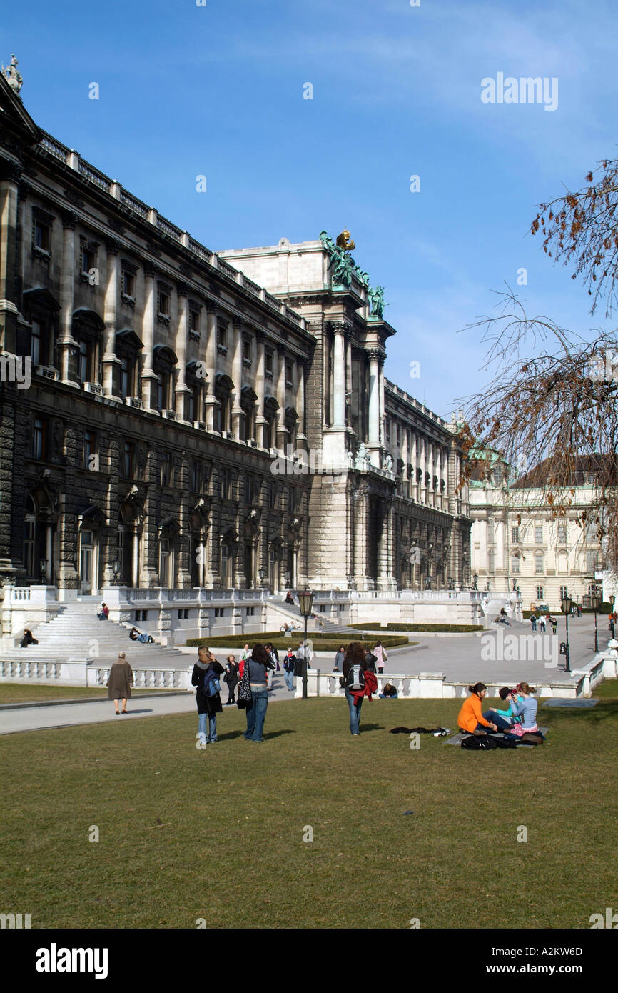 Volkerkunde Museum in the Burggarten, Vienna Stock Photo - Alamy