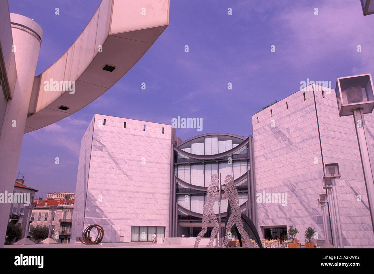 EU, France, Cote D'Azur / Riviera, Nice. Mamac, Museum of Modern Art ...