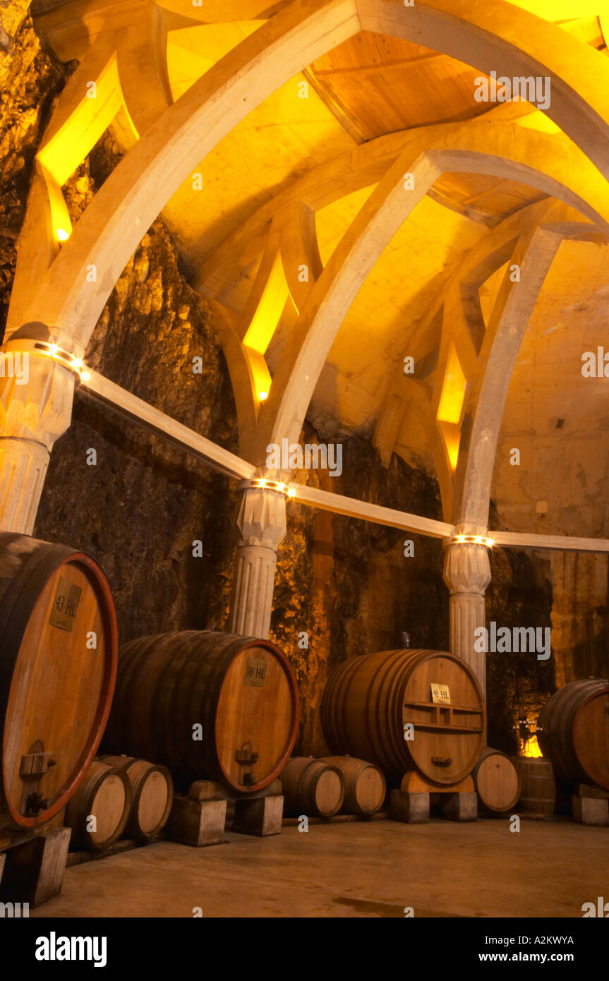 Big vats and the roof construction that gives associations to a ...