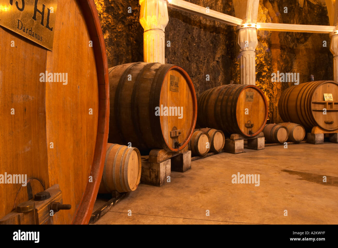 Big vats roof construction gives hi-res stock photography and images ...