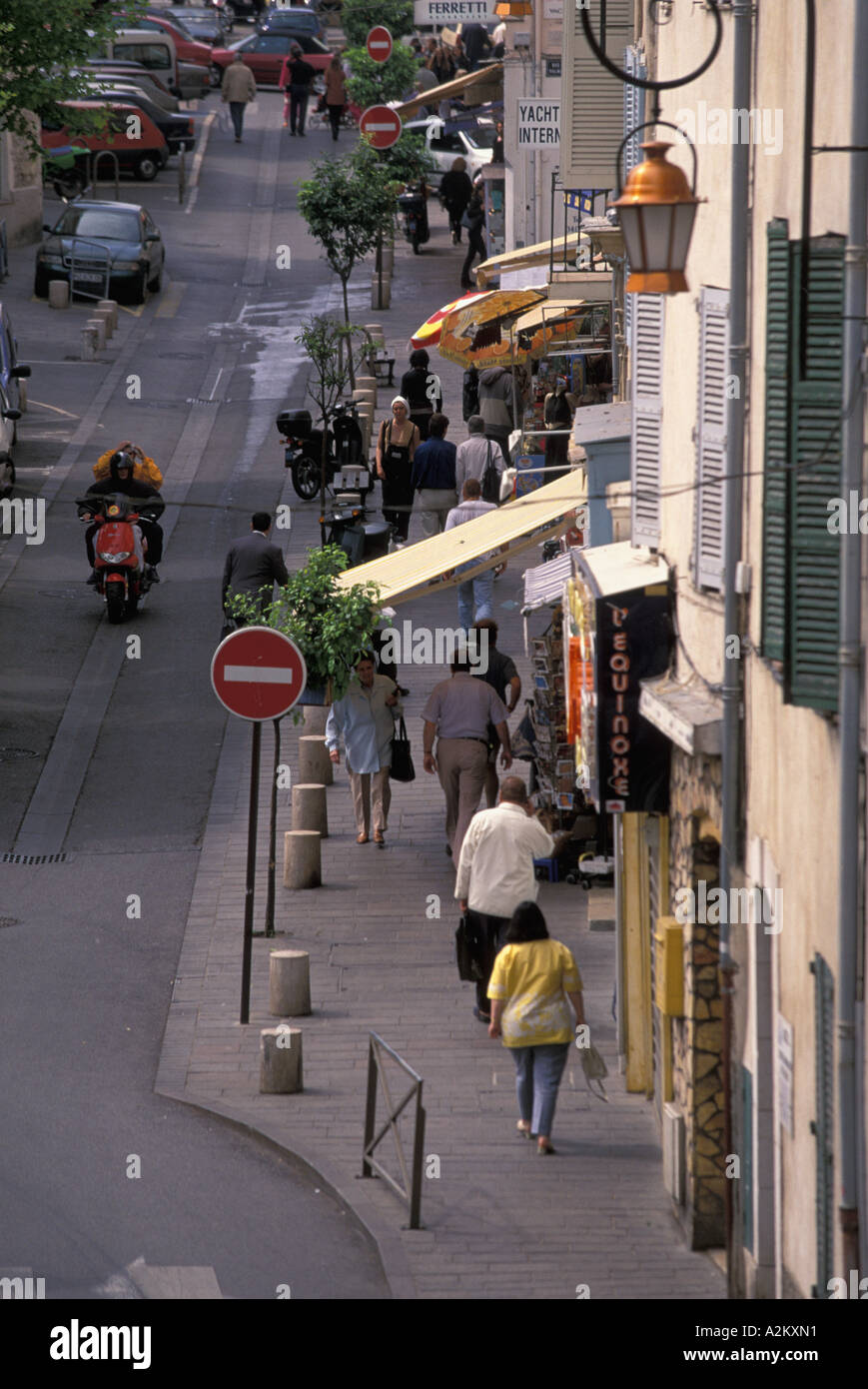 Rue antibes hi-res stock photography and images - Alamy