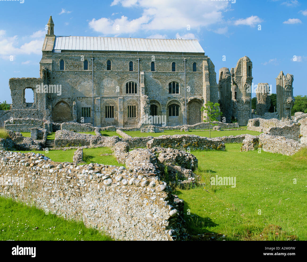 GB NORFOLK BINHAM BINHAM PRIORY Stock Photo - Alamy