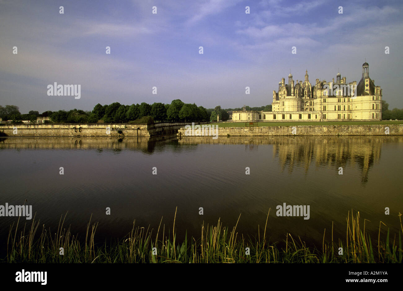 Europe, France, Loire Valley. Chateau de Chambord Stock Photo - Alamy