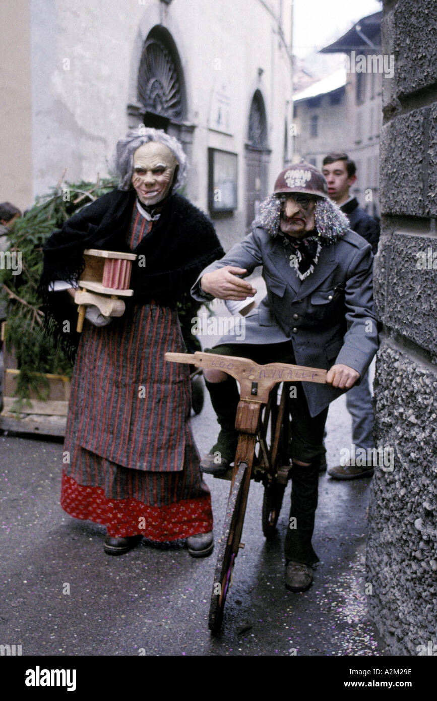 Masks representing old people Stock Photo - Alamy