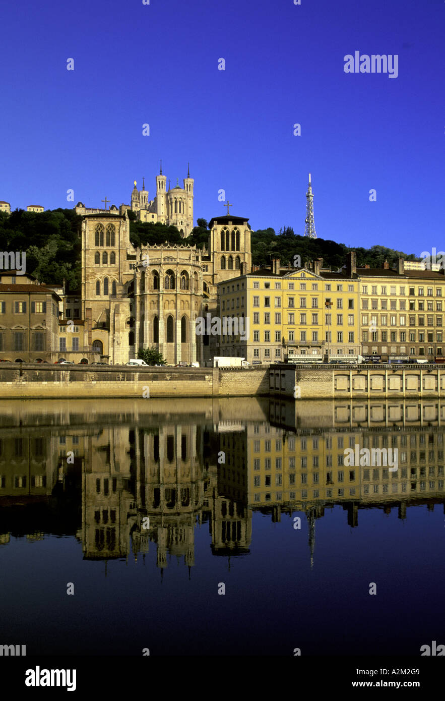 Lyon riverfront hi-res stock photography and images - Alamy