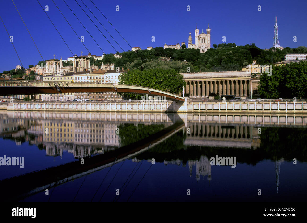 Lyon riverfront hi-res stock photography and images - Alamy
