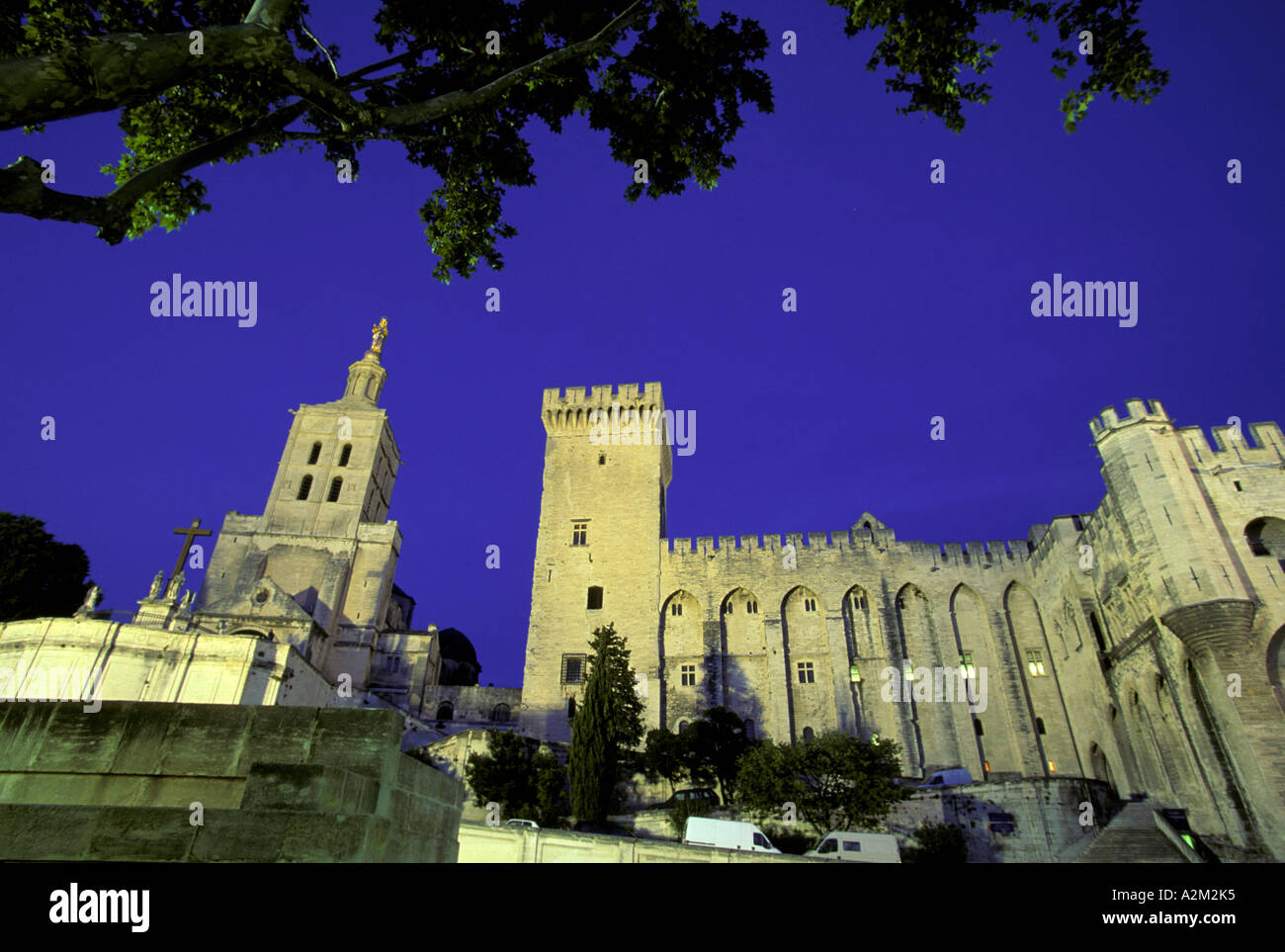 Europe, France, Provence, Avignon. Palais des Papes Stock Photo - Alamy