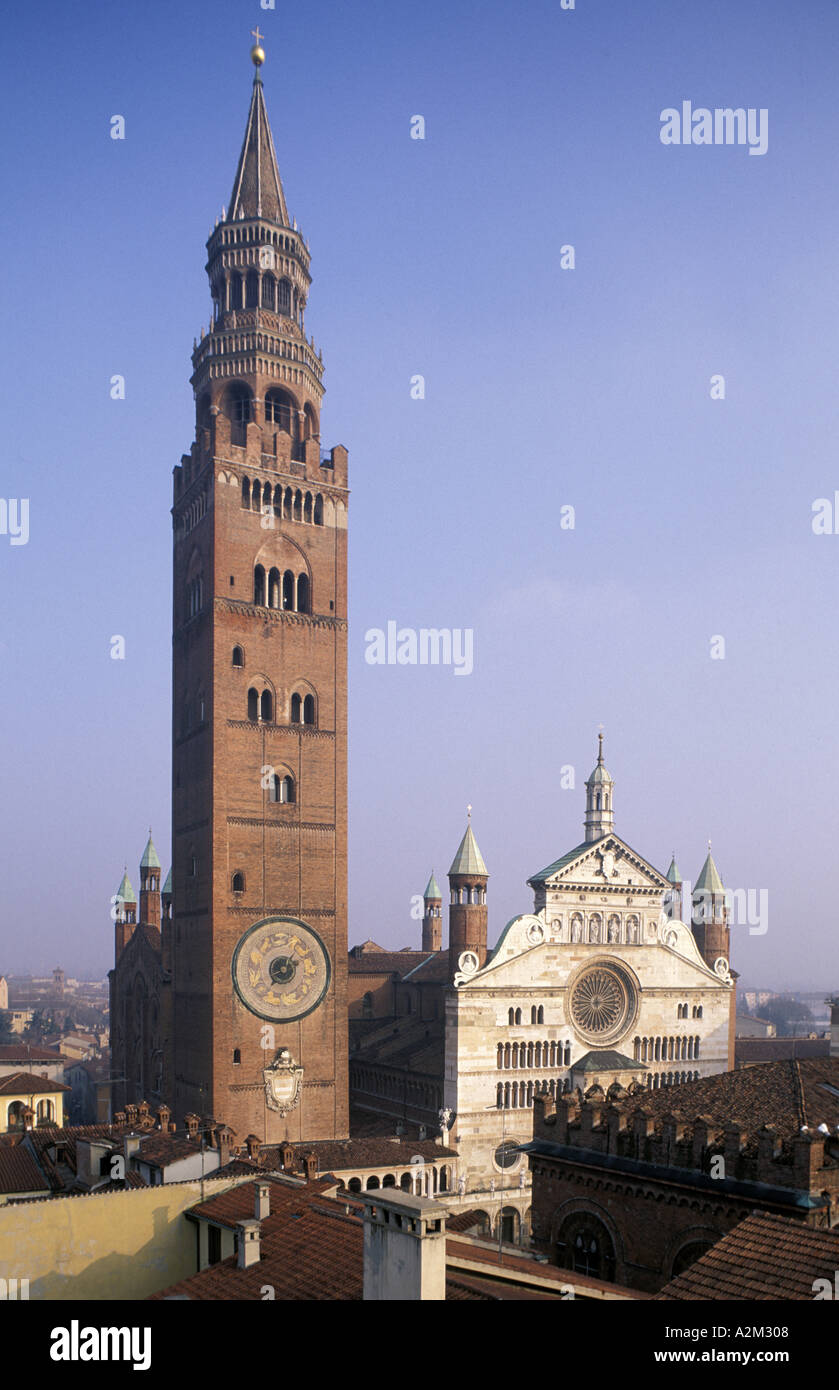 Torrazzo and Duomo Stock Photo - Alamy