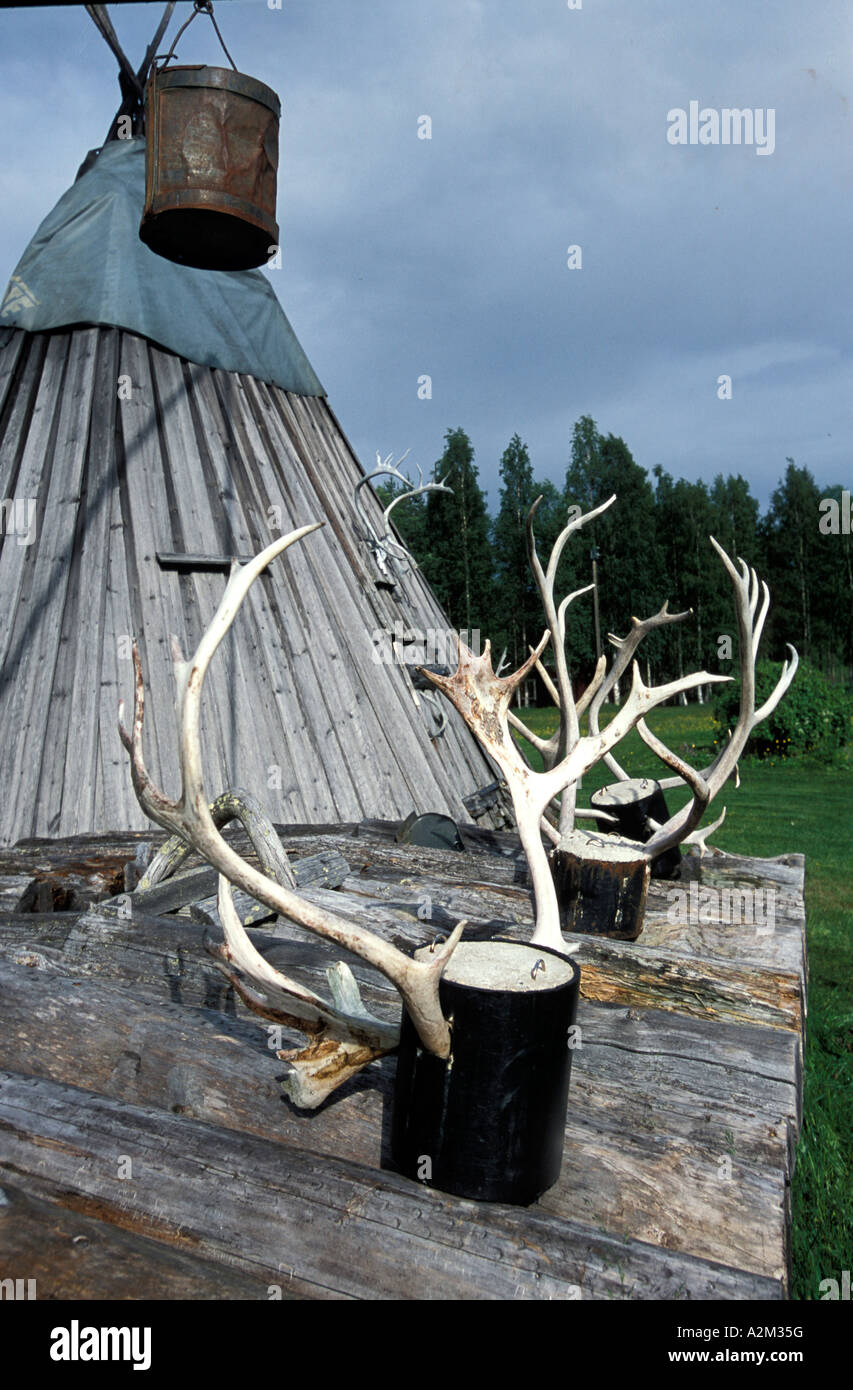 Sammuntupa ancient farm Levi Lappland Finland Europe Stock Photo - Alamy