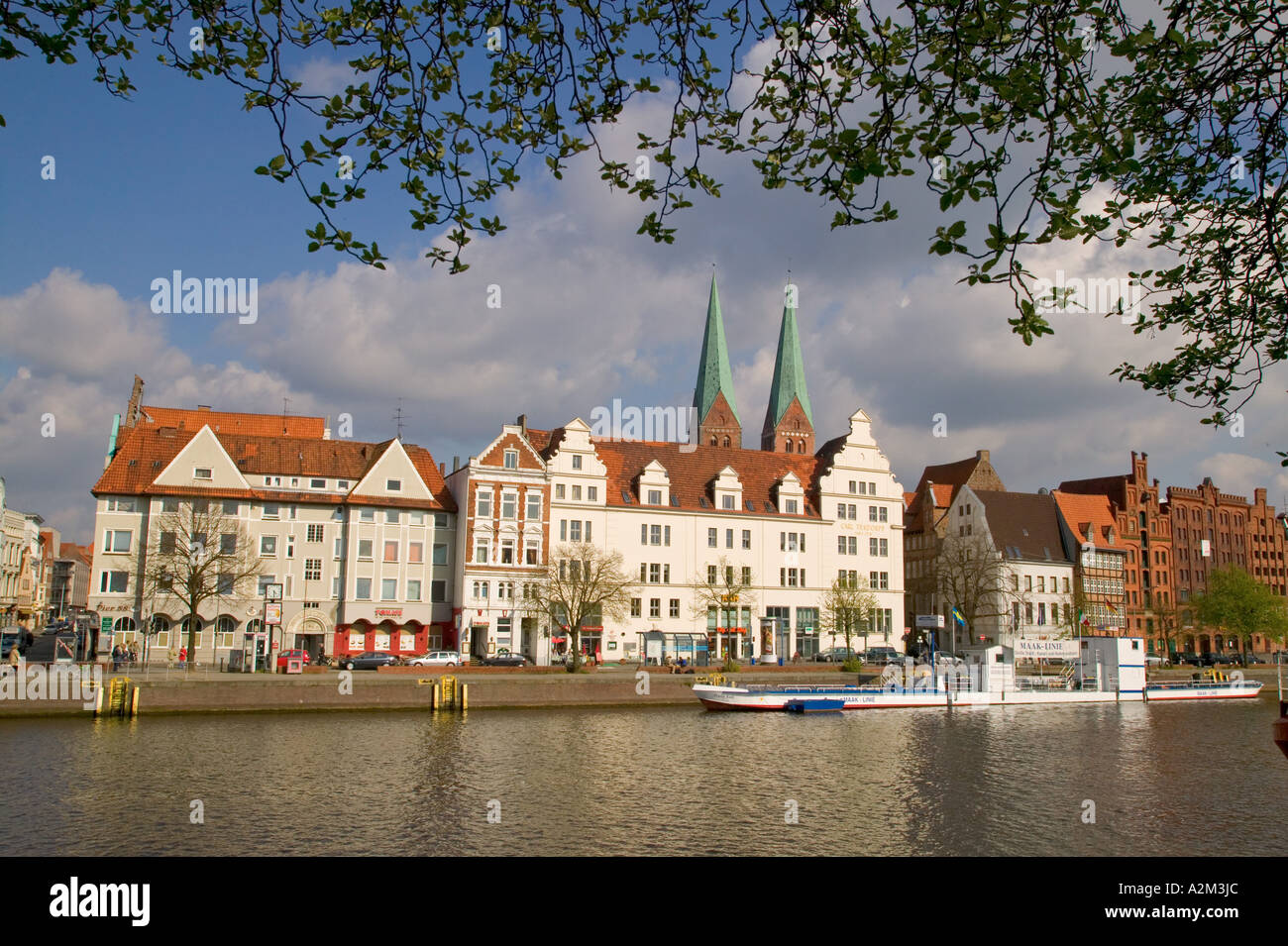 waterfront, Lubeck, germany Stock Photo - Alamy