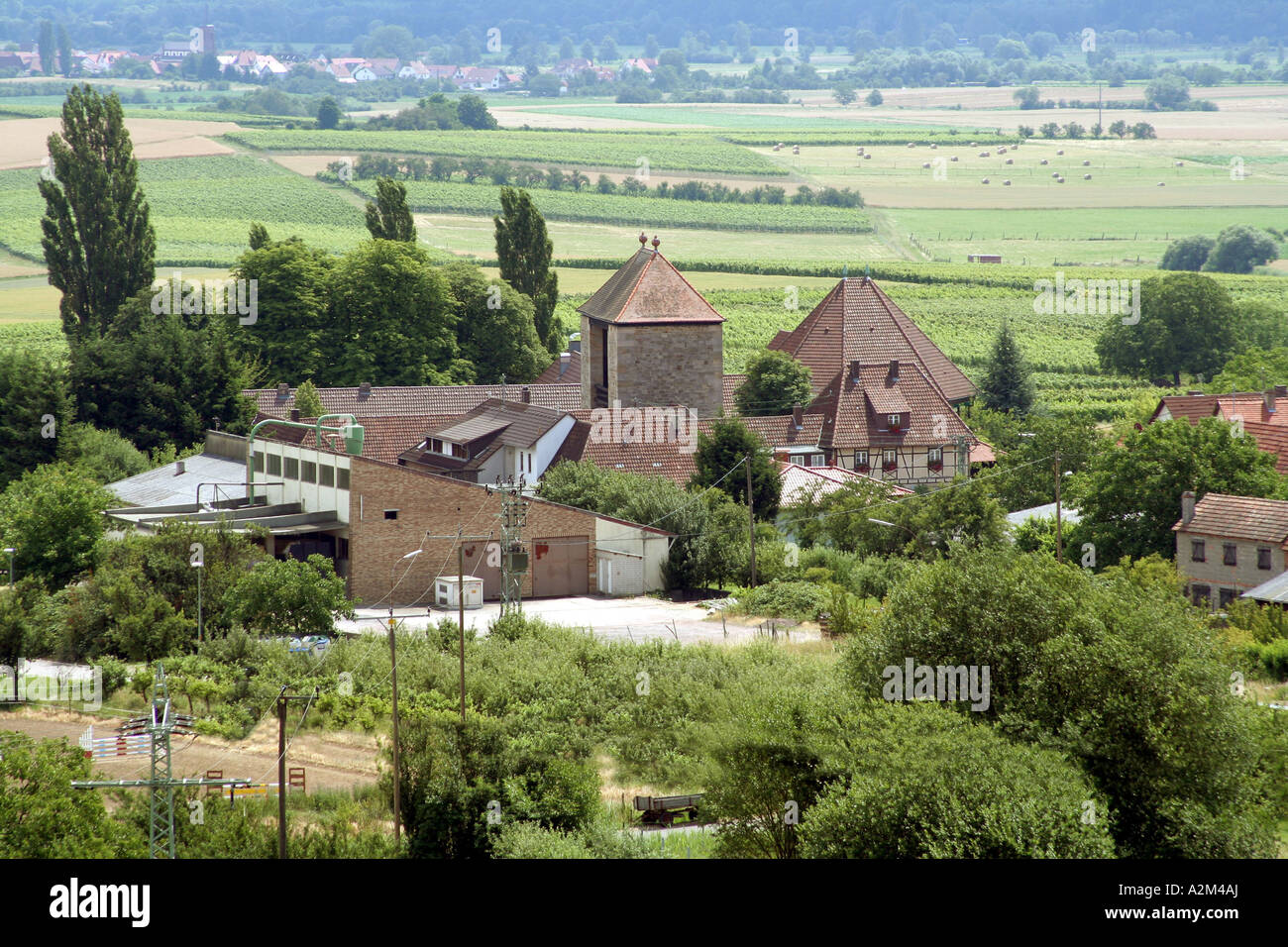 Schweigen Rechtenbach Reinland Palatinate Germany Europe Stock Photo ...