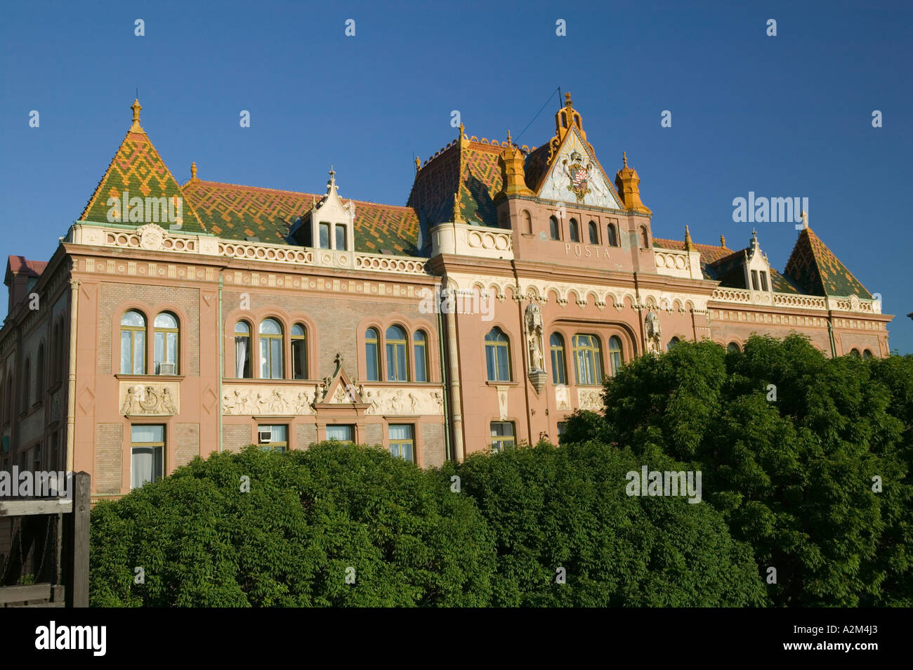 HUNGARY, Southern Transdanubia, PECS: Art Nouveau Style Main Post ...