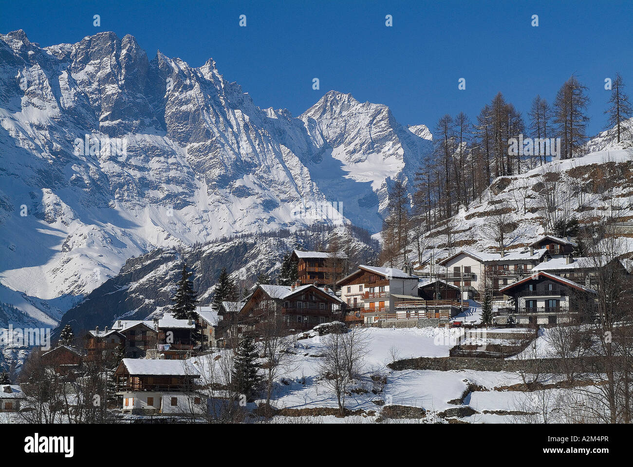 Valtournenche Valle d Aosta Italy Stock Photo: 10551118 - Alamy