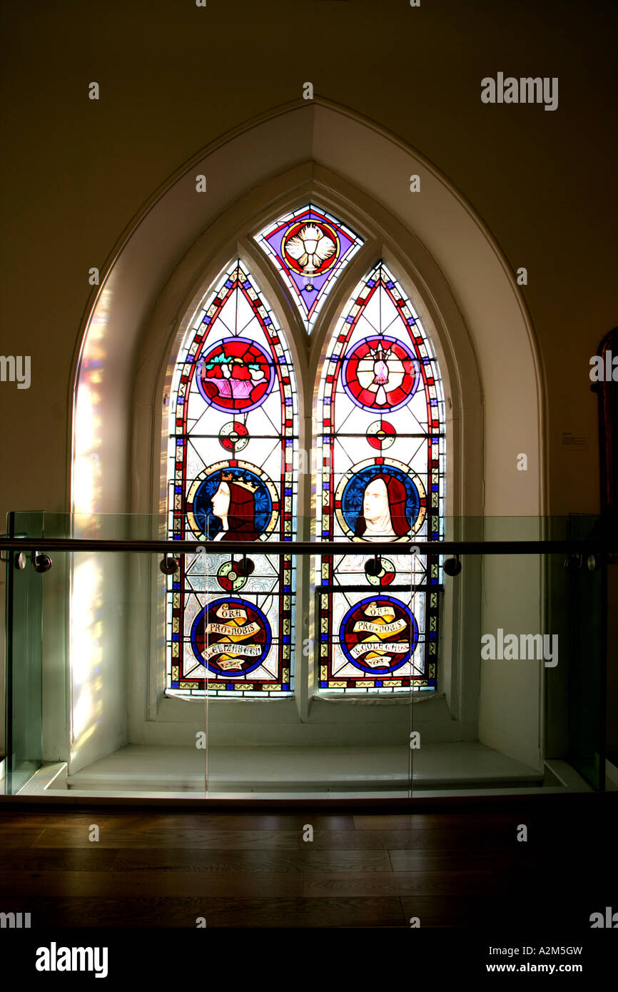 stained glass window in Highlanes Gallery Drogheda County Louth Ireland ...