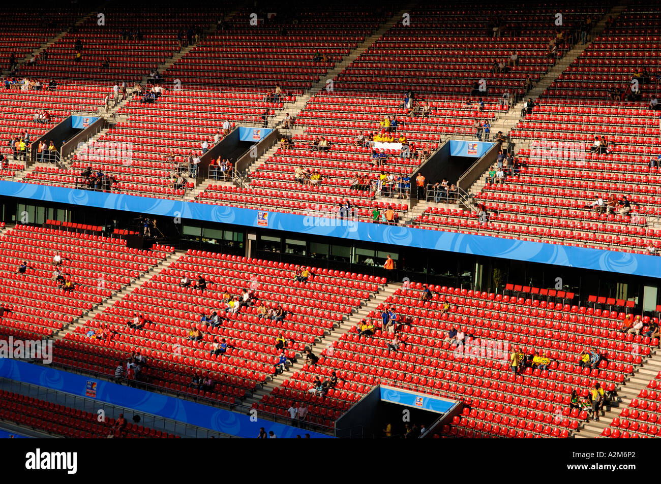 grandstand in sports stadium Stock Photo - Alamy