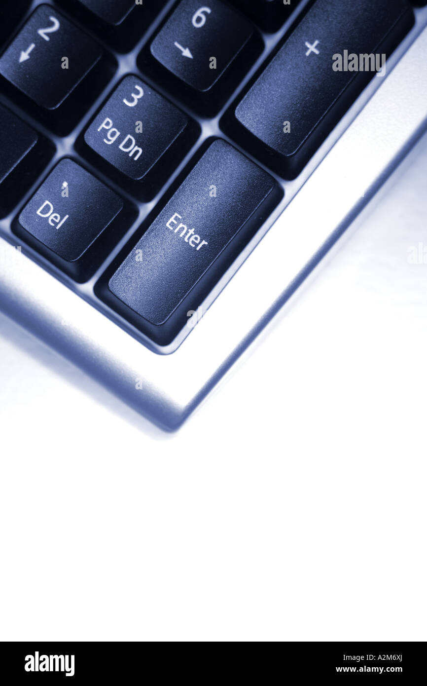 Computer keyboard detail Stock Photo - Alamy