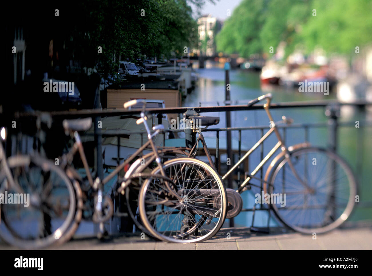 Europe, The Netherlands, Holland, Amsterdam, bicycles Stock Photo - Alamy
