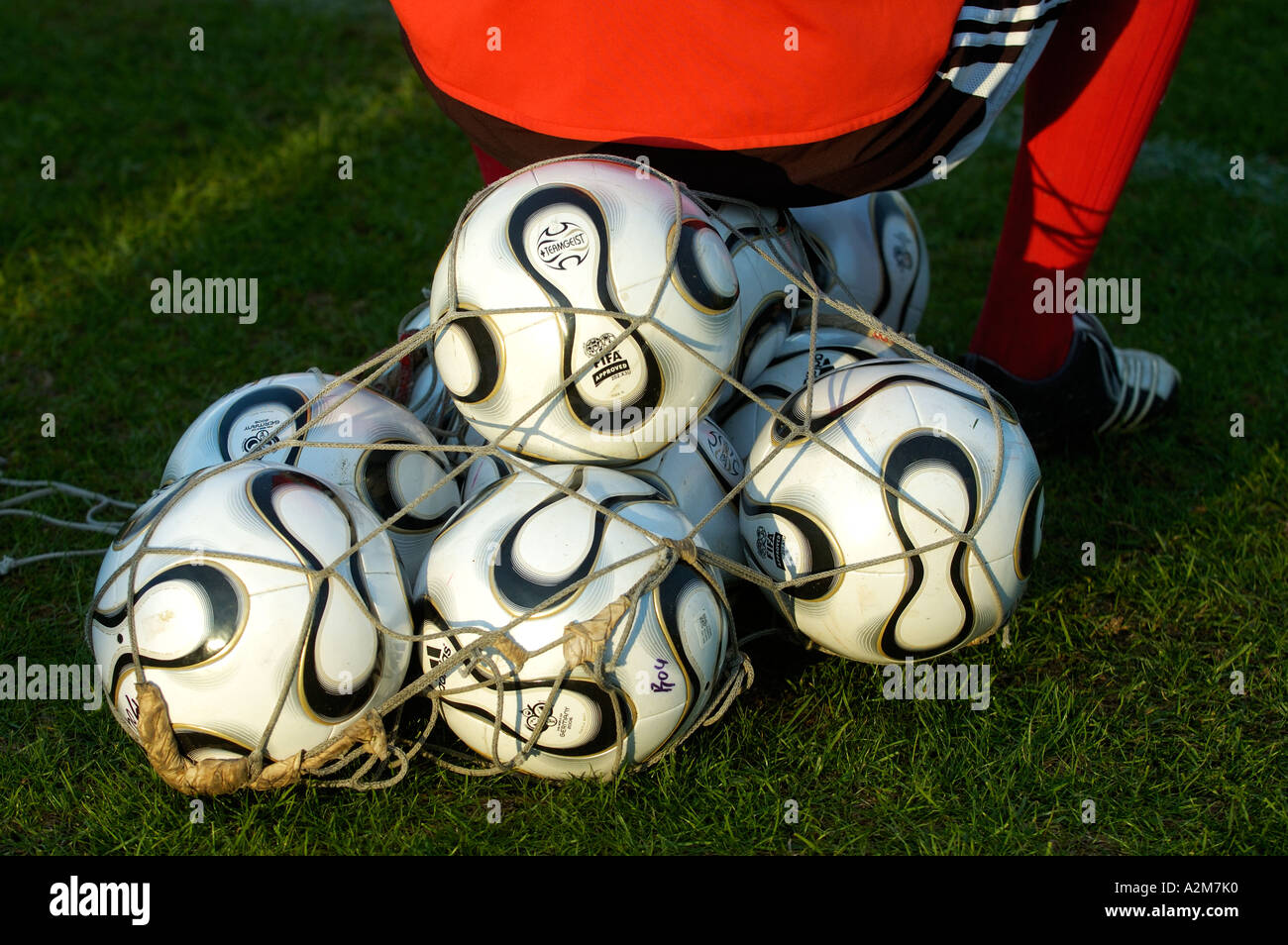 World Cup Balls Stock Photo - Alamy
