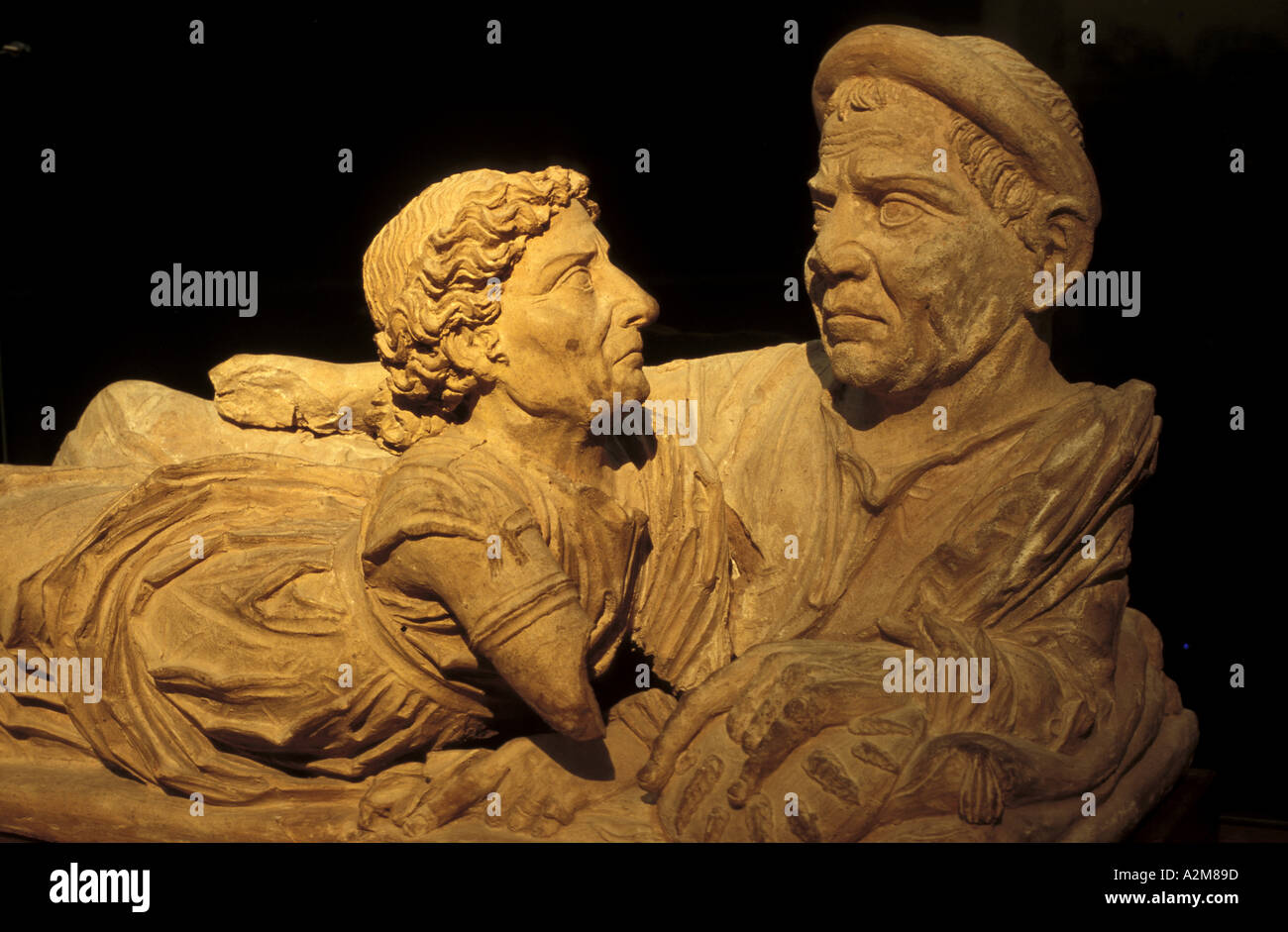 Guarnacci Etrurian museum Stock Photo - Alamy