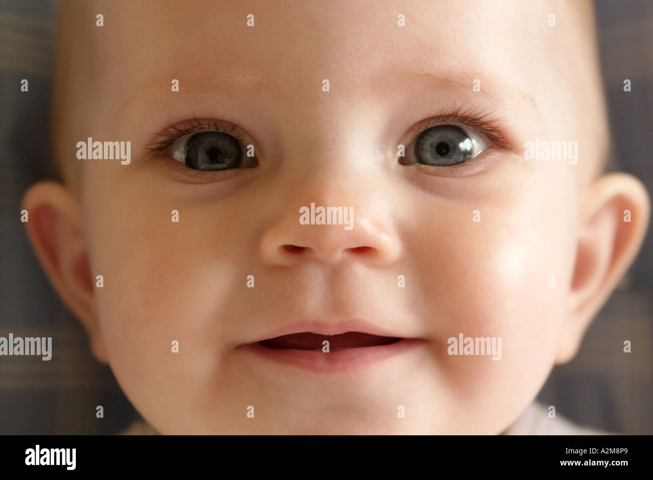 Face of baby girl Stock Photo - Alamy