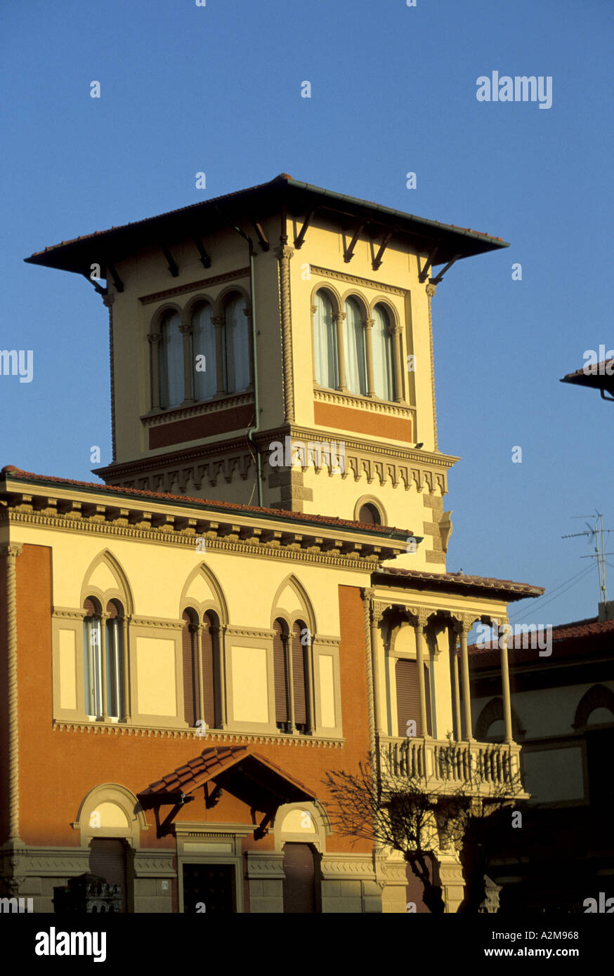 Art Nouveau villa Stock Photo - Alamy