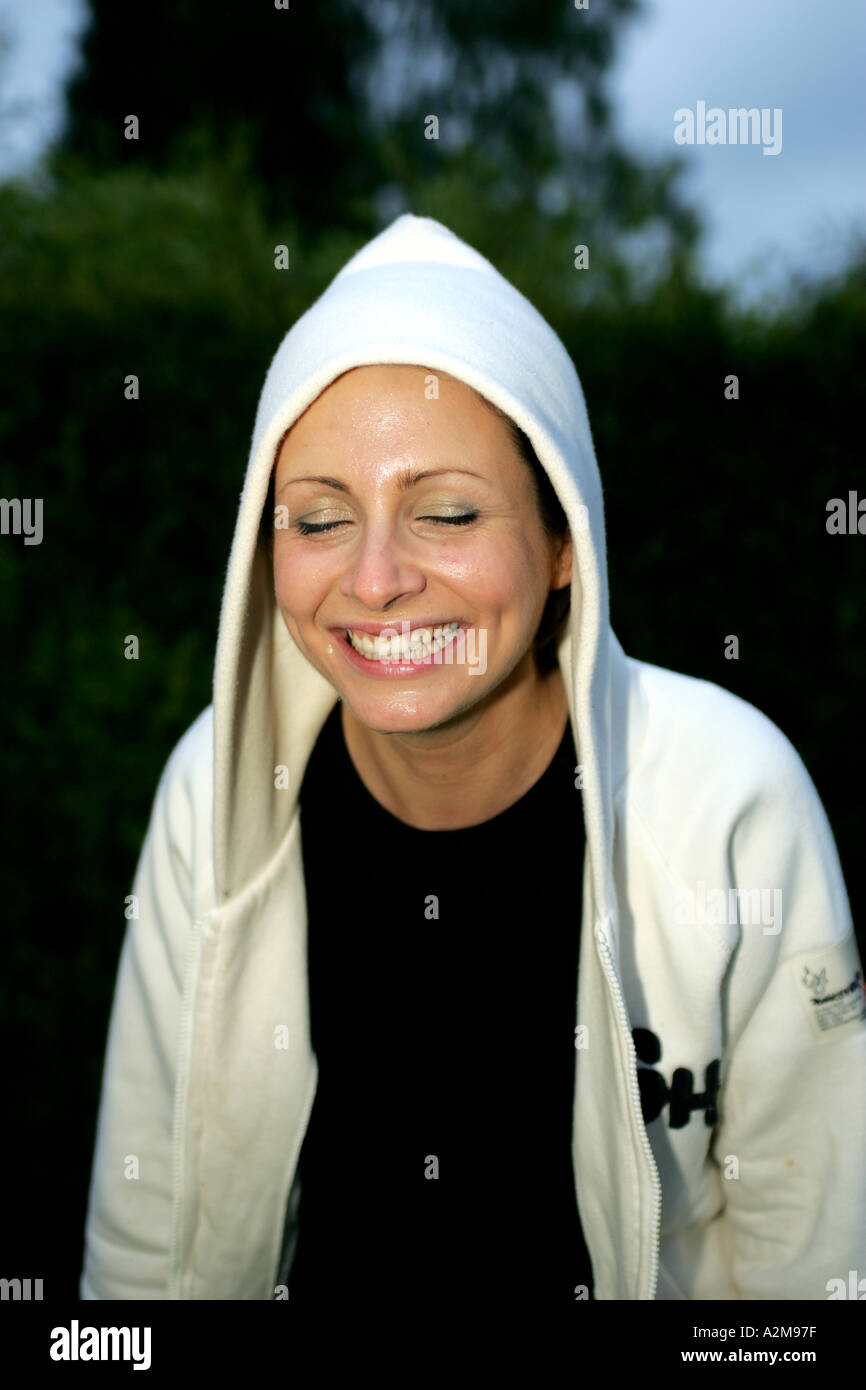 Laughing model hi-res stock photography and images - Alamy