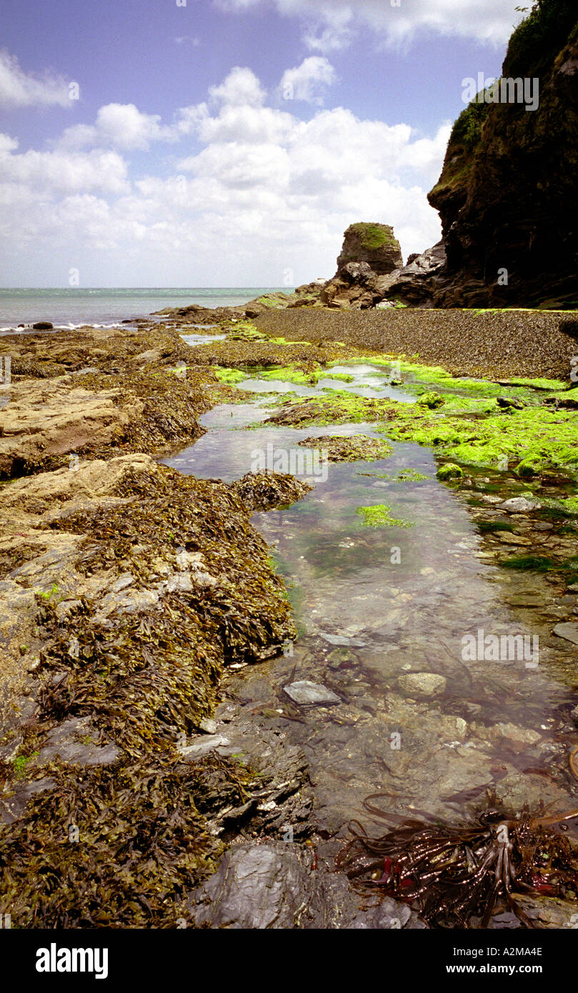 Charlestown beach england hi-res stock photography and images - Alamy