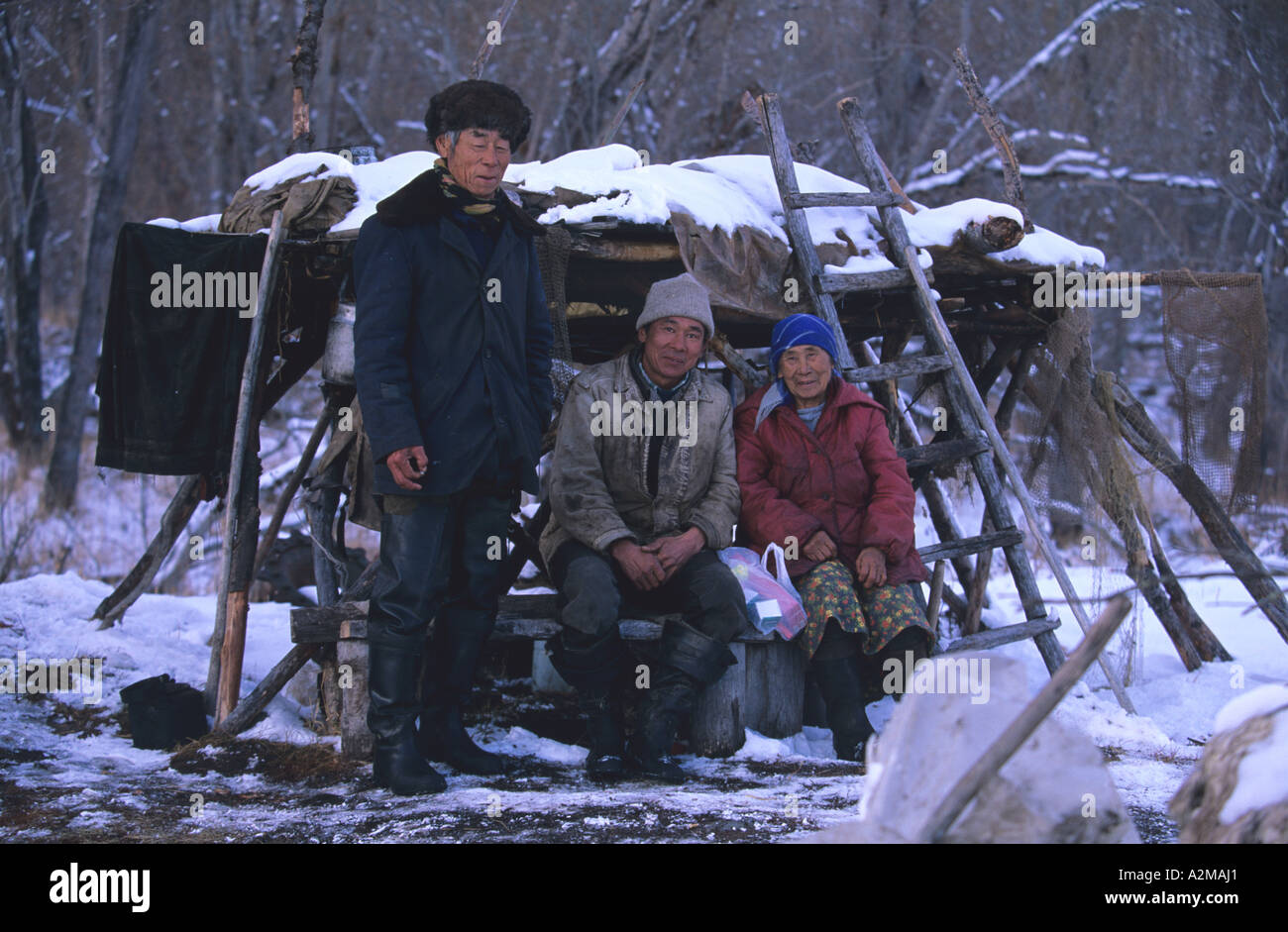 Asia, Russia, Russian Far East, Kamchatkan Peninsula, Esso. Native ...