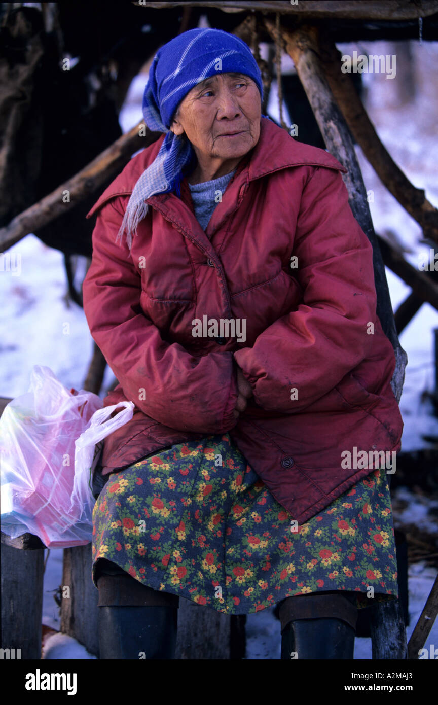 Asia russia kamchatka native woman hi-res stock photography and images ...
