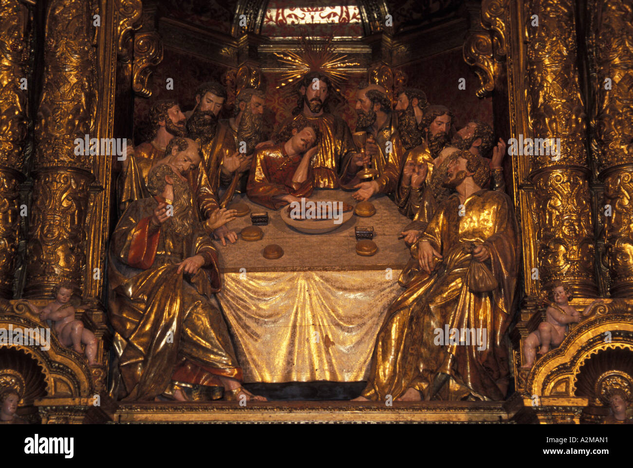 Last supper relief hi-res stock photography and images - Alamy