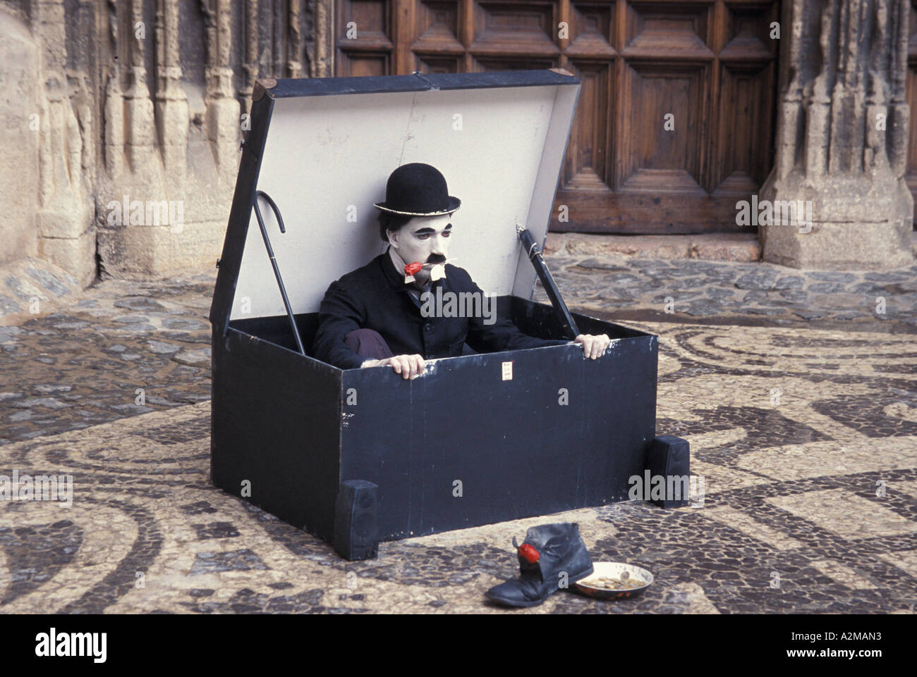 Europe, Spain, Palma de Mallorca, Mime Stock Photo - Alamy