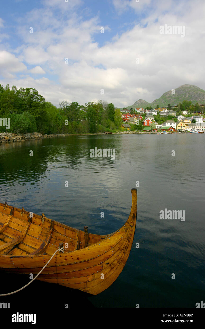 Viking skip docked hi-res stock photography and images - Alamy
