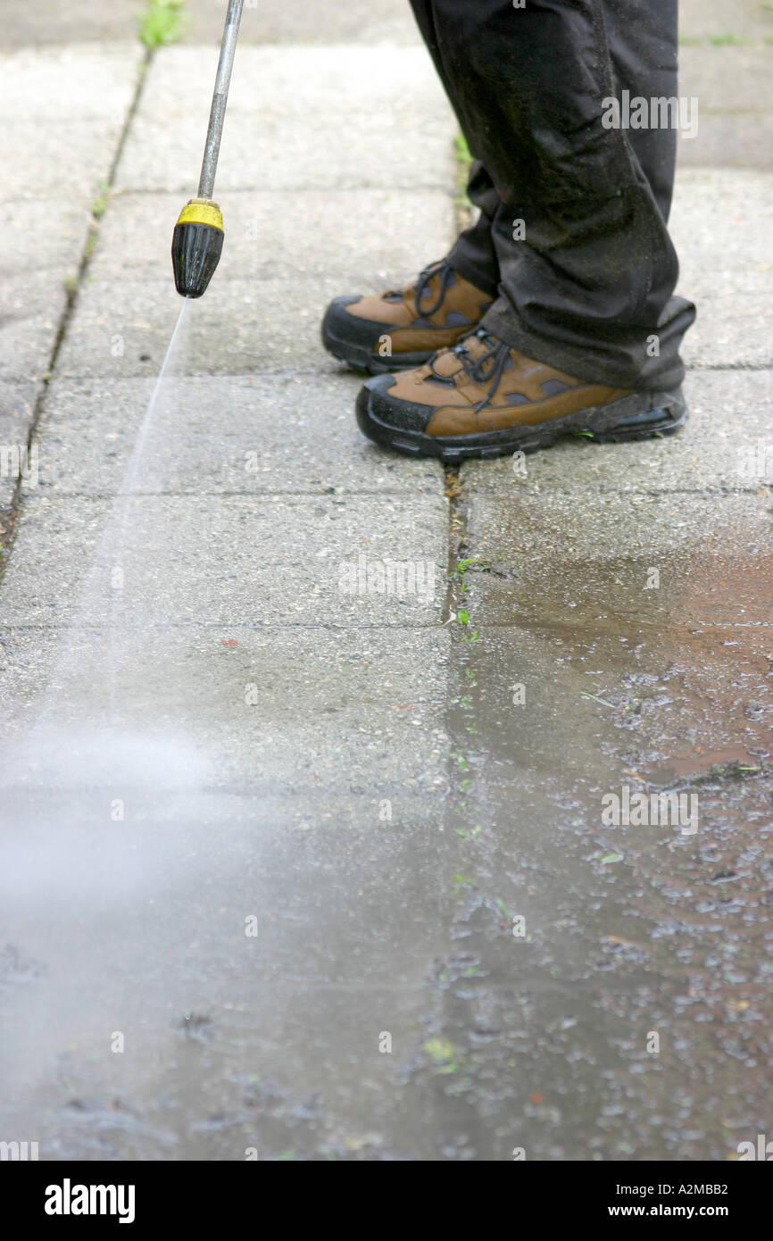 high pressure water jet Stock Photo - Alamy