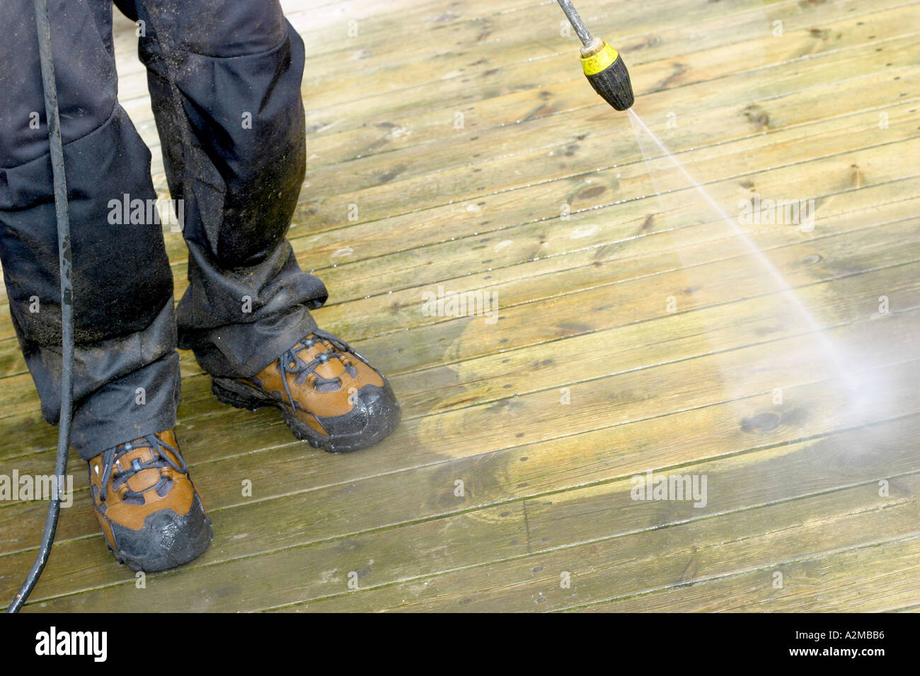 high pressure water jet Stock Photo - Alamy