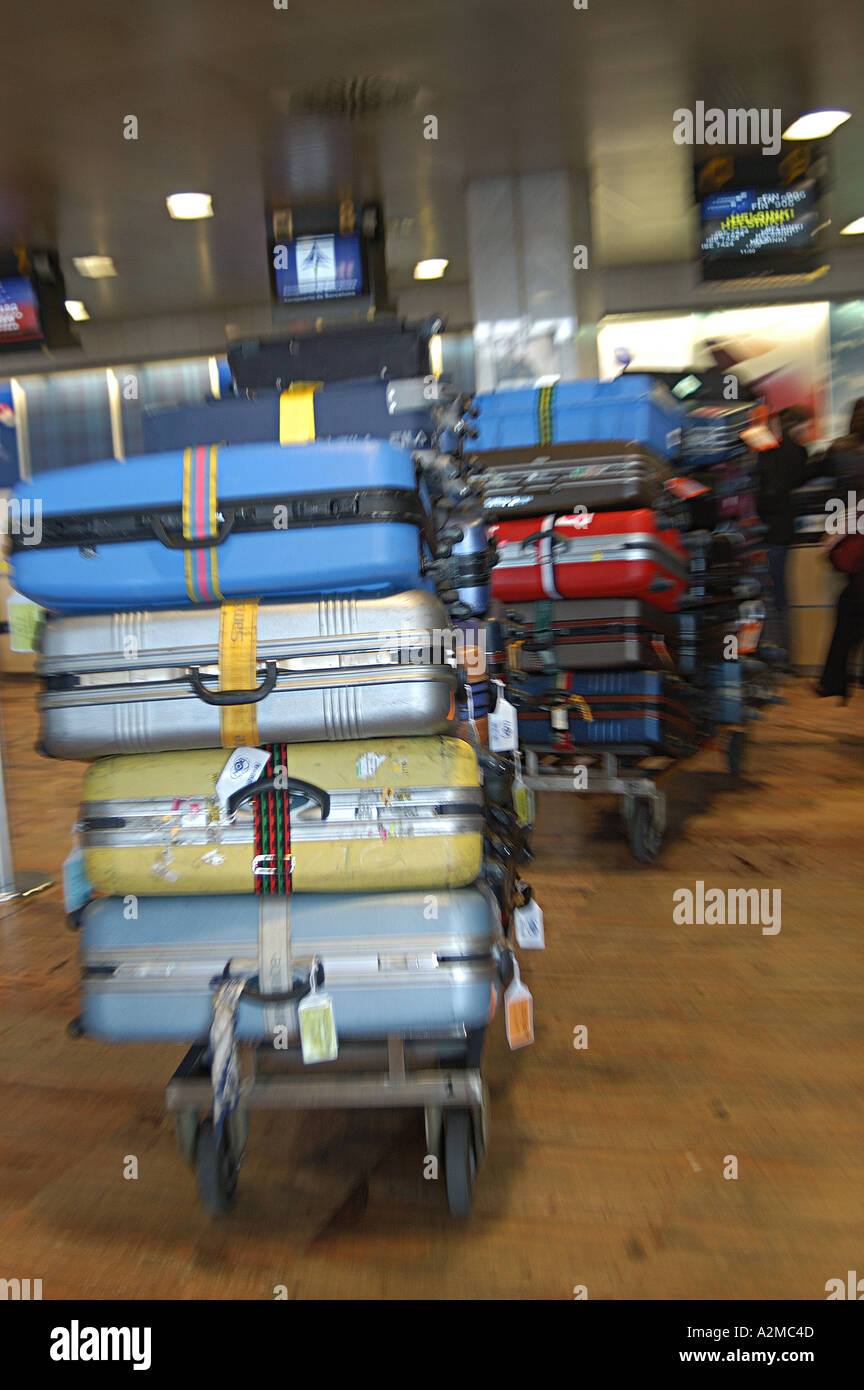 check in at airport baggage Stock Photo - Alamy