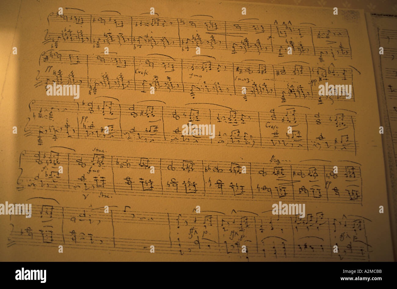 Music Score High Resolution Stock Photography and Images - Alamy