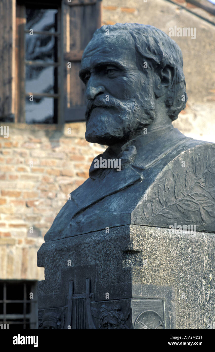 Statue of Verdi Stock Photo - Alamy