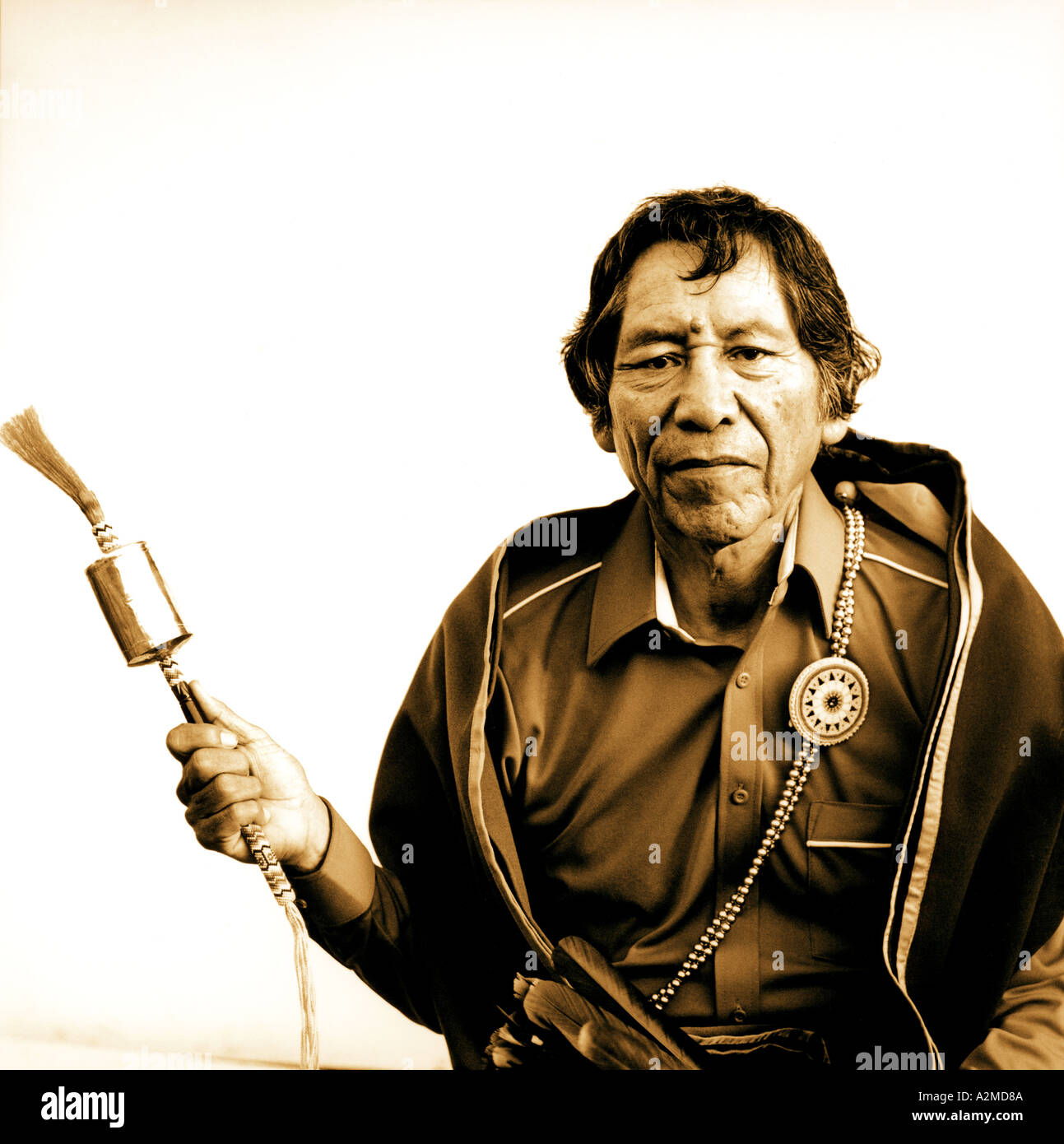 portrait of a Traditional Native American Stock Photo - Alamy