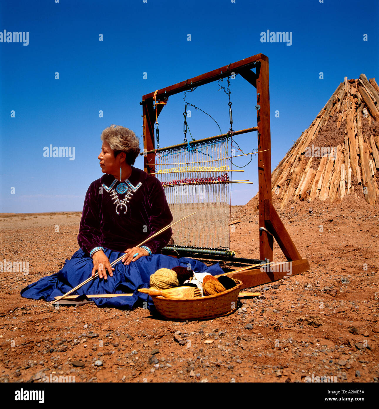 Navajo indian family hi-res stock photography and images - Alamy