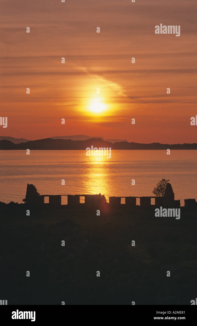 empty crofts with no roof or windows a result of the clearances in ...