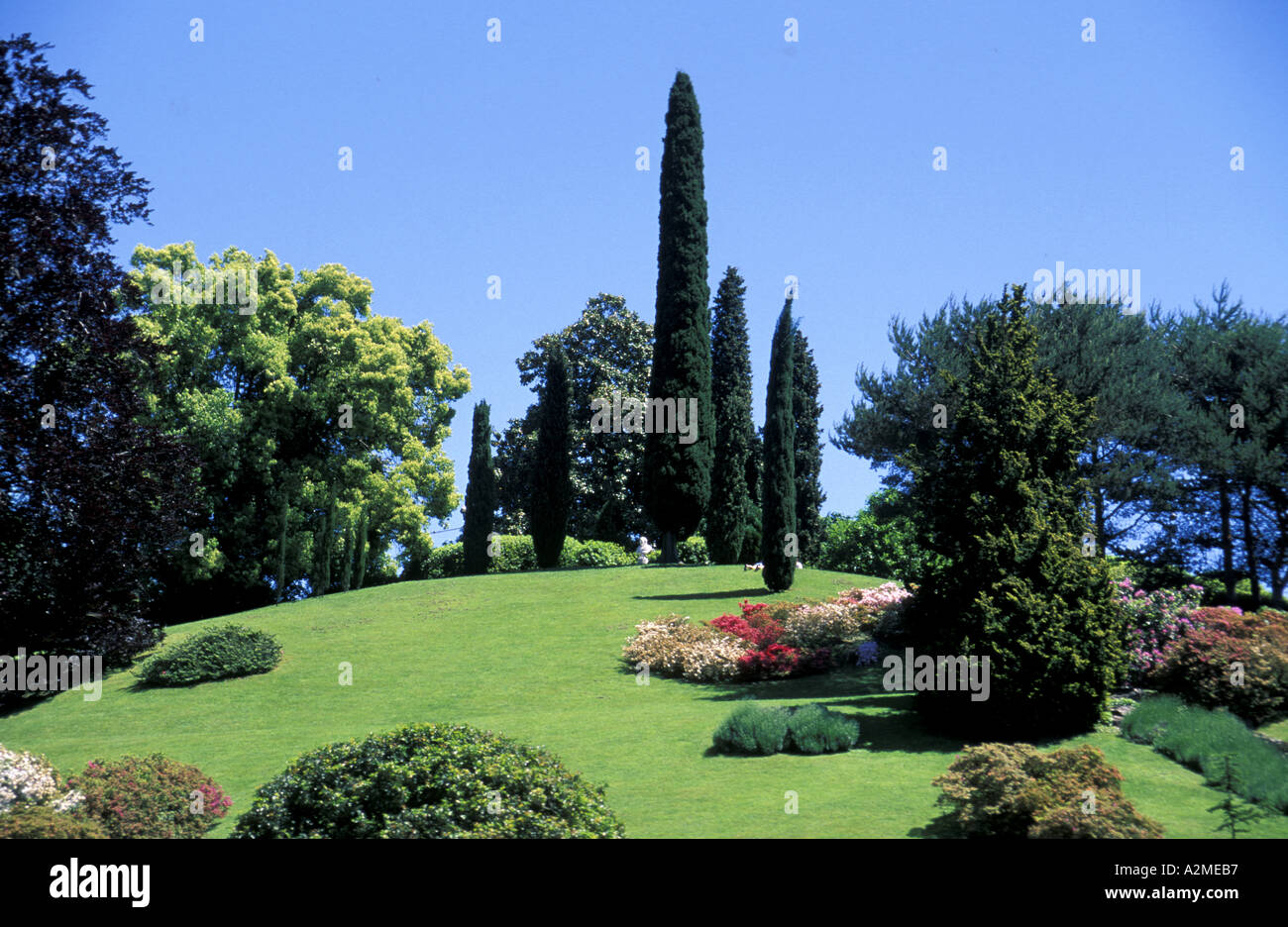 Garden of Villa Melzi Stock Photo - Alamy