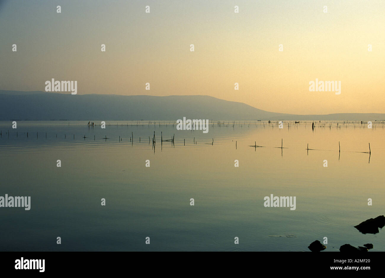 Lagoon of Varano Stock Photo - Alamy