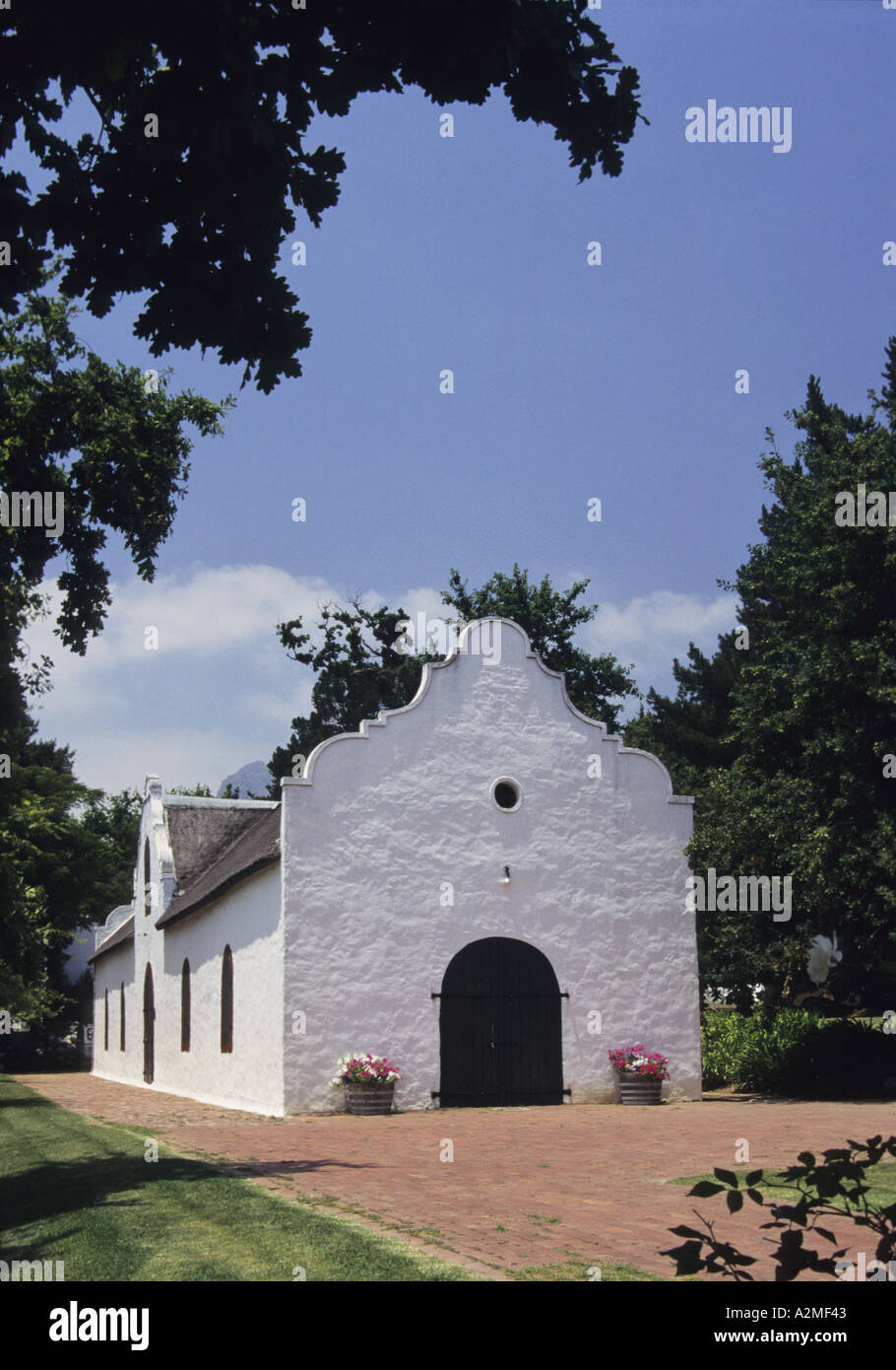 cape dutch farm house Stock Photo - Alamy