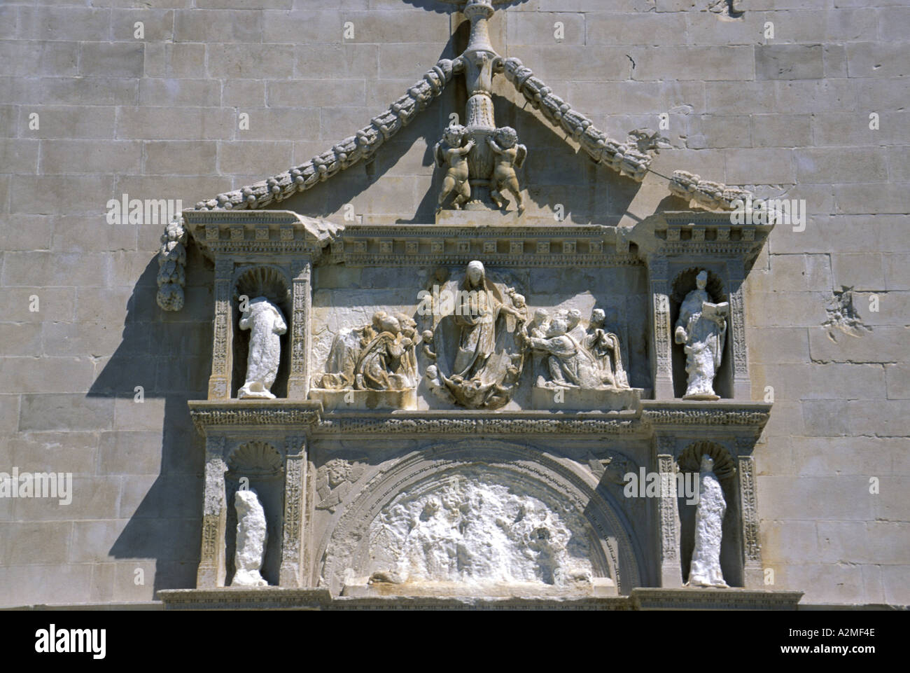 Santa Maria a mare abbey Stock Photo - Alamy