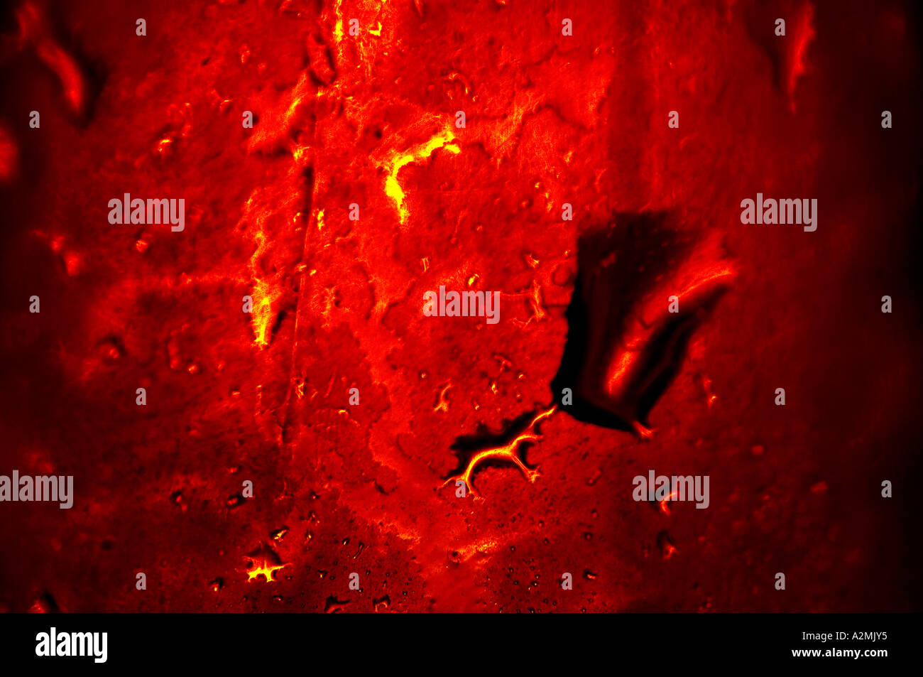 Surface Of A Red Plastic Bottle Stock Photo - Alamy