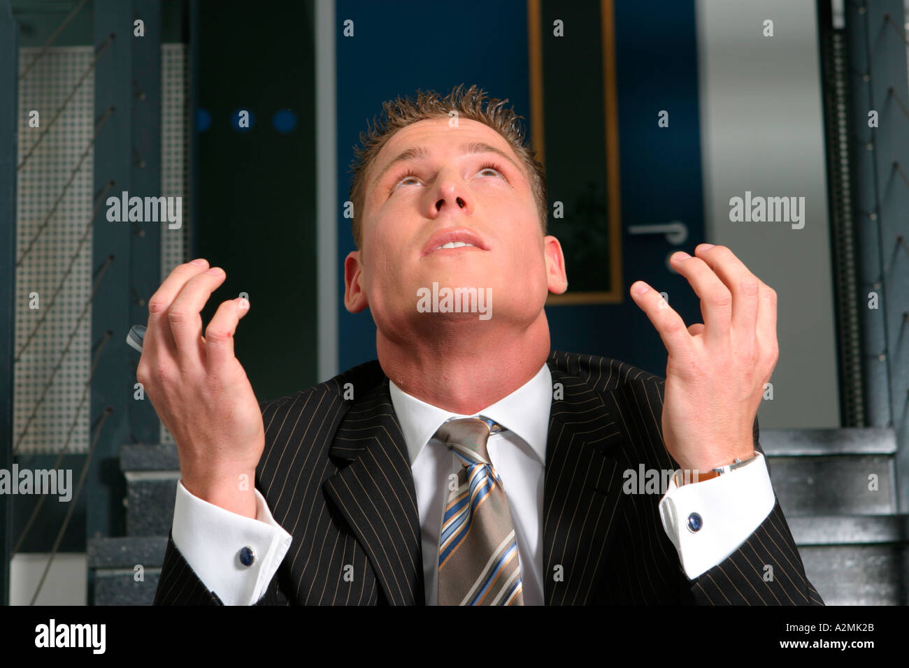 Desperated Businessman High Resolution Stock Photography and Images - Alamy