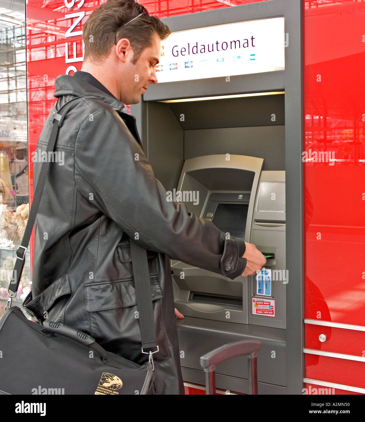 BRD Germany Bavaria Upper Bavaria Munich Airport Franz Josef Strauss ...