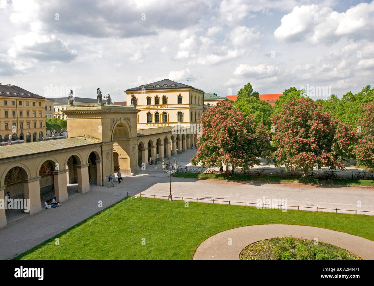 BRD Germany Bavaria Upper Bavaria Capitol of Bavaria Odeons Square Gate ...